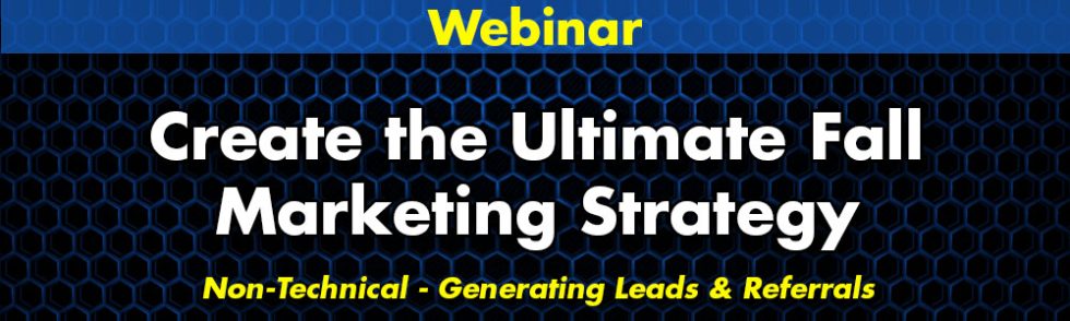 Create the Ultimate Fall Marketing Strategy | National Comfort Institute